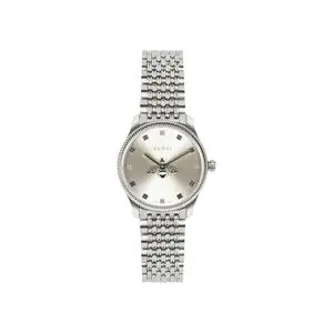 Gucci G-timeless Bracelet Watch - Silver