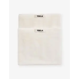 TEKLA Heavyweight Terry-cotton Bath Sheet Ivory