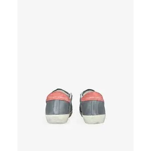 GOLDEN GOOSE Super-star Suede Low-top Trainers - Blue