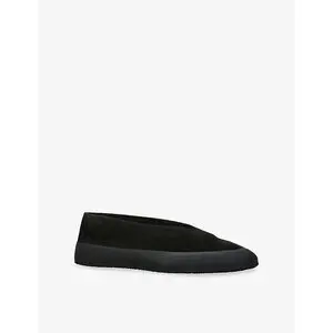 Le Monde Beryl Apres Ski Shearling-lined Ballet Flats - Black