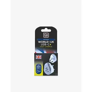 GO TRAVEL Uk 25w Usb-c Travel Adaptor - Grey