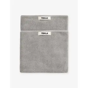TEKLA Heavyweight Terry Cotton Hand Towel - Stone