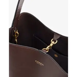 COACH Bleecker Leather Bucket Bag