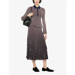 Simkhai Stretch-knit Midi Skirt