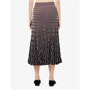Simkhai Stretch-knit Midi Skirt