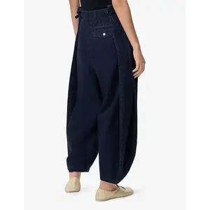 Loewe Draped Balloon-leg Denim Jeans