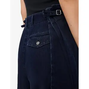 Loewe Draped Balloon-leg Denim Jeans