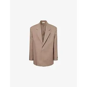 Fear Of God Notch-lapel Single-breasted Wool Blazer - Dune Pearl