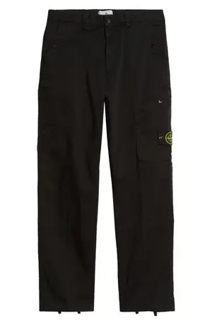 Stone Island Regular Fit Stretch Cotton Cargo Pants