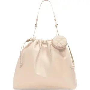 Mz Wallace Small Waverly Nylon Shoulder Bag - Buff