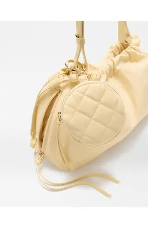 Mz Wallace Small Waverly Nylon Shoulder Bag - Chamomile