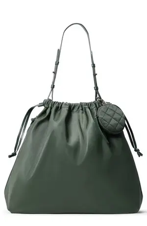 Mz Wallace Waverly Nylon Shoulder Bag - Juniper