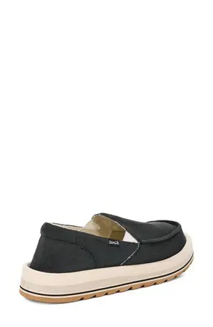 Sanuk Donna Mesa Slip-on Sneaker - Black