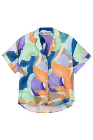 UNTITLED IN MOTION Printed Camp Shirt - Forma