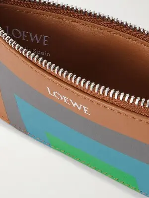 Loewe Josef Albers Printed Leather Cardholder