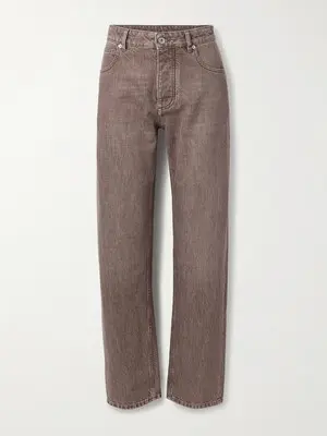 Bottega Veneta Low-rise Loose Jeans - Brown