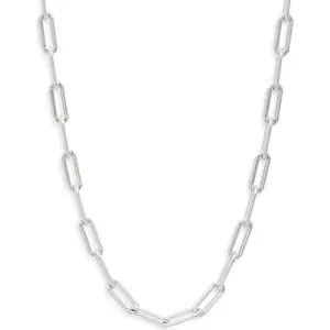 THE SIS KISS Keepsake Chain Necklace - Silver