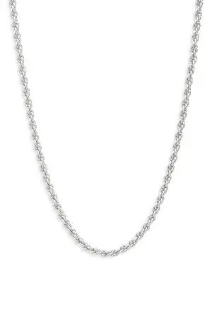 THE SIS KISS The Clara Chain Necklace - Silver