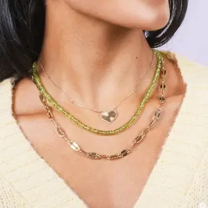 THE LOVERY FINE JEWELRY Beaded Necklace - Peridot