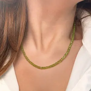 THE LOVERY FINE JEWELRY Beaded Necklace - Peridot
