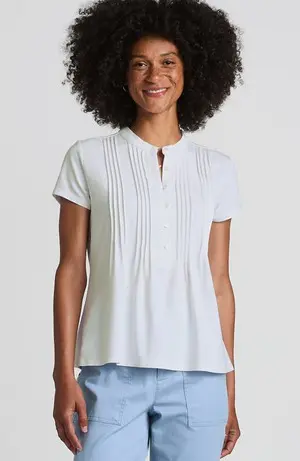 Lands' End Short Sleeve Blouses
