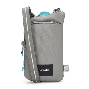 PACSAFE Go Tech Crossbody Wallet - Stone