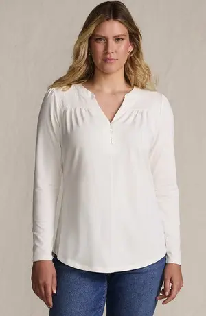 Lands' End Long Sleeve Tops