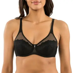 Parfait Luxlacy Full Coverage Unlined Wire Bra - Black