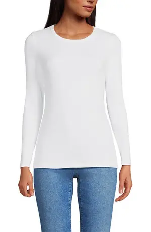 LANDS' END Cotton Rib T-Shirt