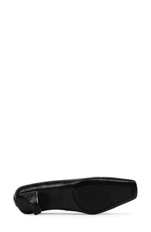 DONALD PLINER Kimbra Square-toe Pump - Black