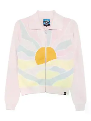 SPORT B. BY AGNÈS B. Graphic Cardigan - Pink