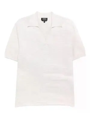 A.p.c. V-neck T-shirt - Neutrals