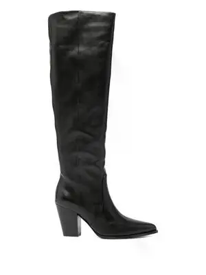 STUART WEITZMAN 85mm Leather Knee-high Boots