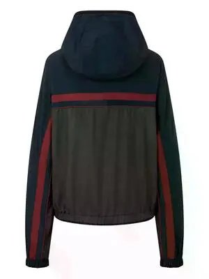 STUDIO TOMBOY Contrast-trim Hooded Track Jacket