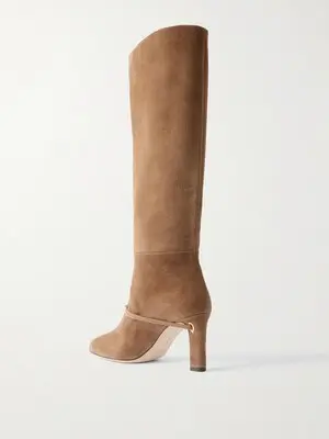 Jennifer Chamandi Samuele 85 Suede Knee Boots