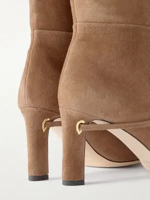 Jennifer Chamandi Samuele 85 Suede Knee Boots