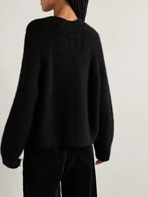 NILI LOTAN Tomaso Cashmere And Silk-blend Sweater