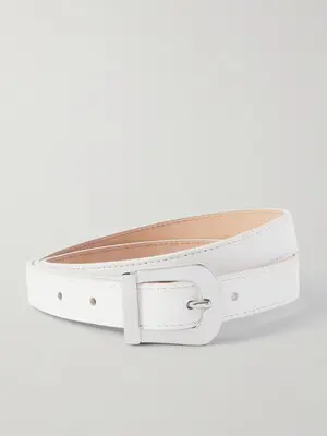 Gabriela Hearst Marija Leather Belt - Neutrals