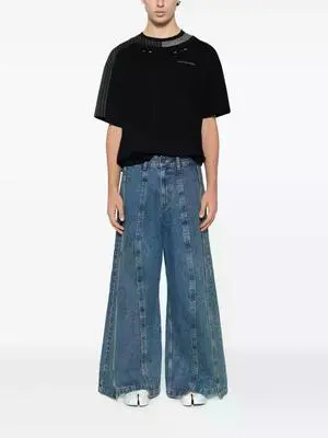 SONGZIO Bias Cut-out Jeans