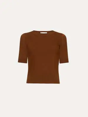 Oscar De La Renta Short Sleeve Knitwear For Women