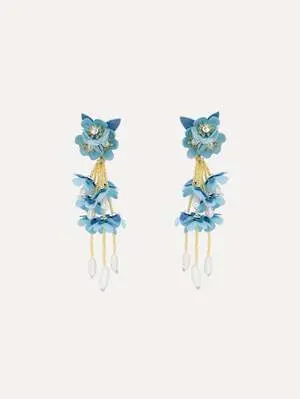 Floral Drop Earrings