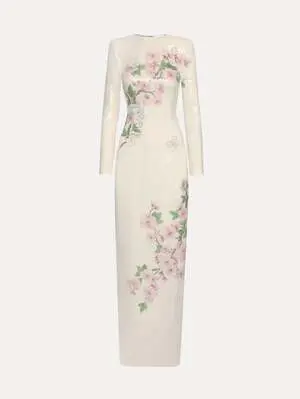 Oscar De La Renta Long Sleeve Dresses