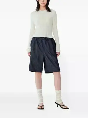 STUDIO TOMBOY Buckle Knee-length Shorts
