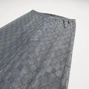 Gucci Gg Printed Tights - Black