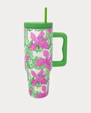 Lilly Pulitzer Stainless Steel Tumbler - Multi Sunset Shadows