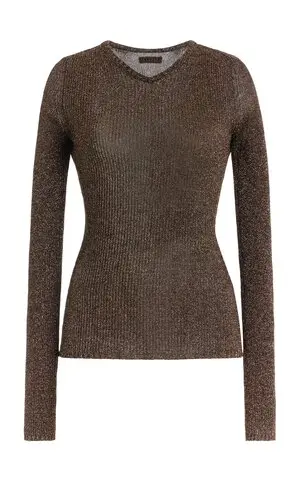 Miu Miu V Neck Knitwear For Women
