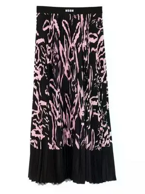Msgm Elasticated Skirts