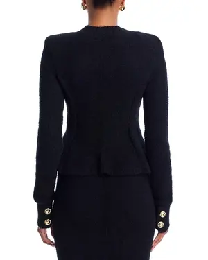 L'Agence Melissa Peplum Cardigan