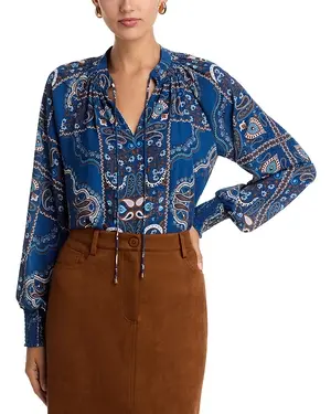 T Tahari Printed Blouses