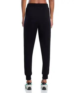 Aqua Racing Stripe Sweatpants Exclusive - Black
